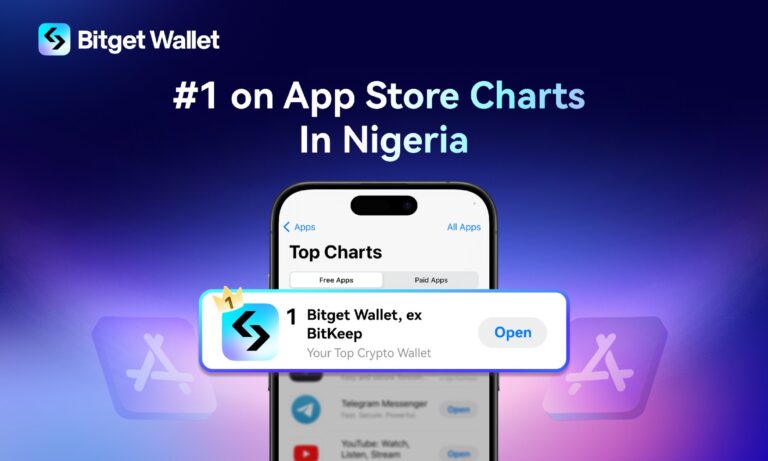Bitget Wallet đứng đầu bảng xếp hạng App Store tại Nigeria, nhấn mạnh ...