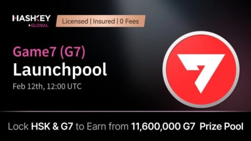 HashKey Launchpool Game7 thưởng 11,600,000 G7 token - VNECONOMICS